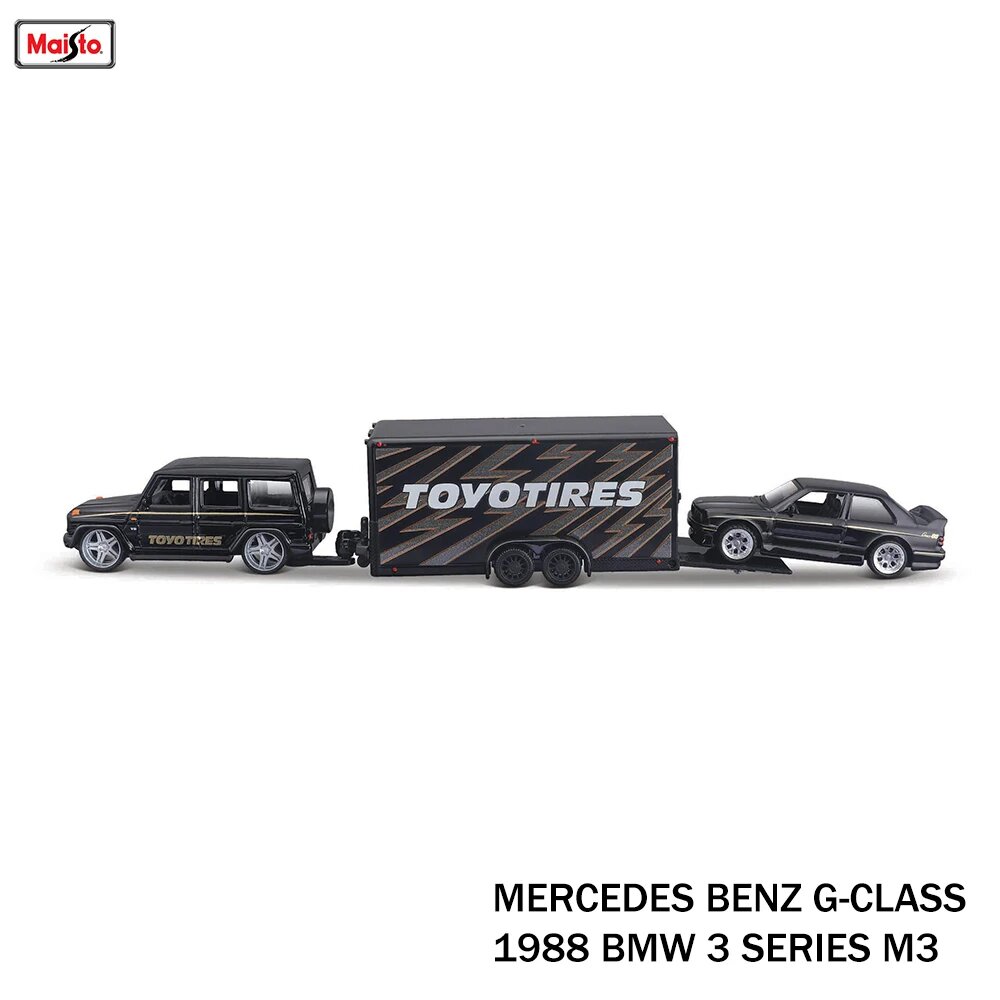 Maisto 1:64 Mercedes G-Class, 1988 BMW 3 Series M3