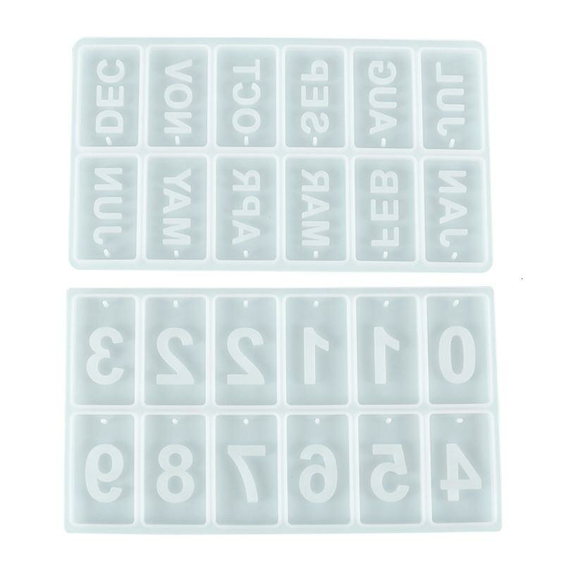 Силиконовые формы для шоколада «Месяц и цифра», 60740