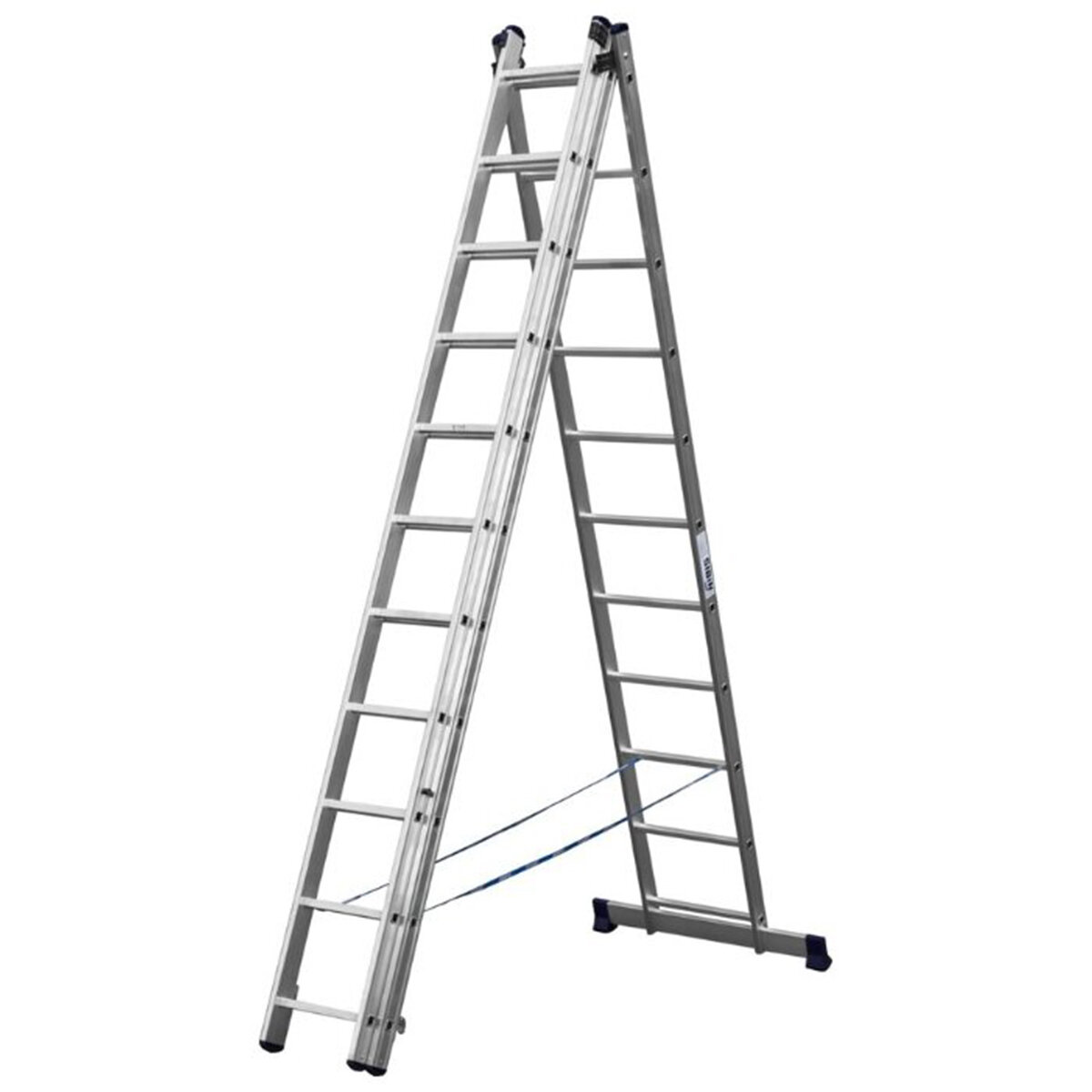 Лестница Sibin 38833-11, трехсекционная, алюминий, до 150 кг