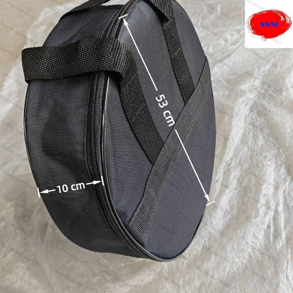 Чехол для музыкального инструмента для домры, черный, 53 см * 10 см