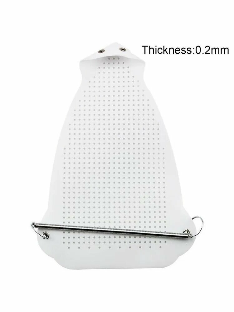 Аксессуар для утюга. Насадка для утюга универсальная, термостойкая, тефлоновая для бережной глажки одежды и деликатных тканей