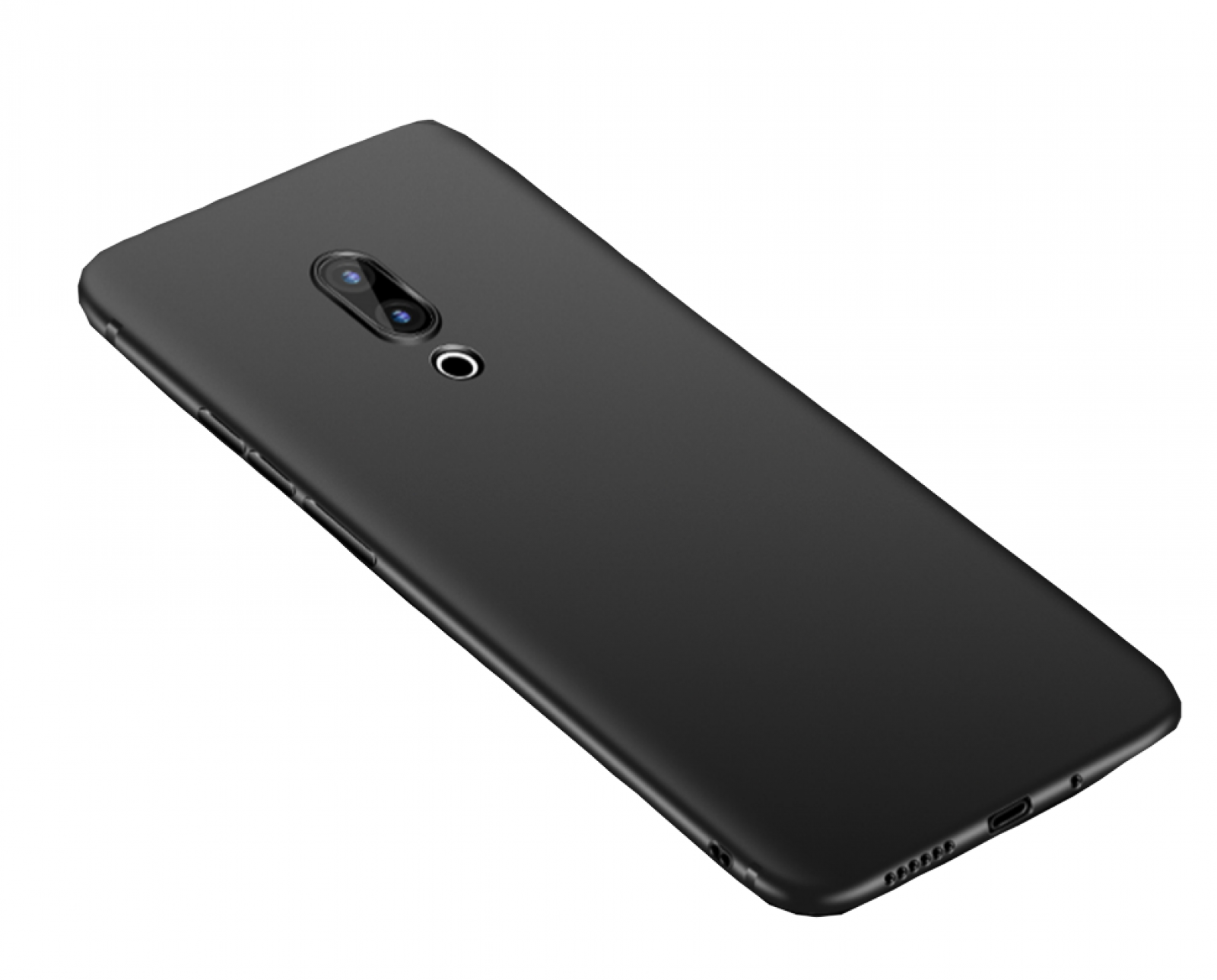 Задняя панель-чехол MyPads для Meizu 16X и Meizu 16 из мягкого силикона, ультра-тонкая, черная