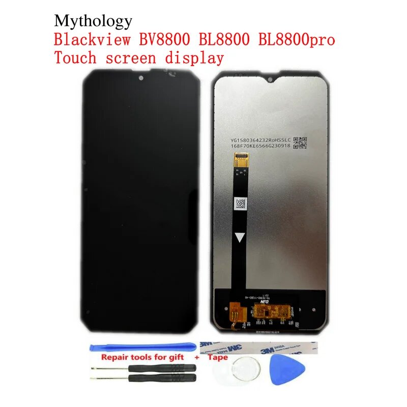 ЖК-дисплей для Blackview BV8800 BL8800pro BL8800, сенсорный экран, аксессуары для мобильных телефонов