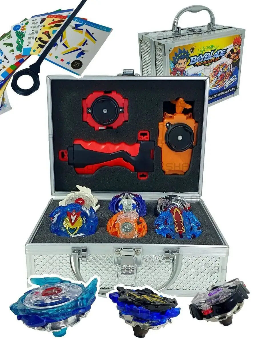 Игровой набор "Бейблэйд" 8 волчков