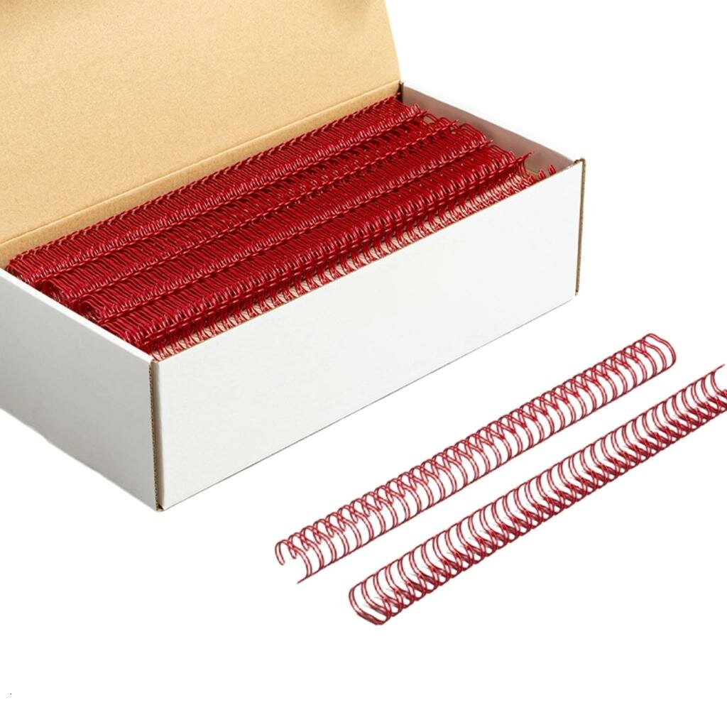 Металлические кольца для брошюровки, 100 шт, F