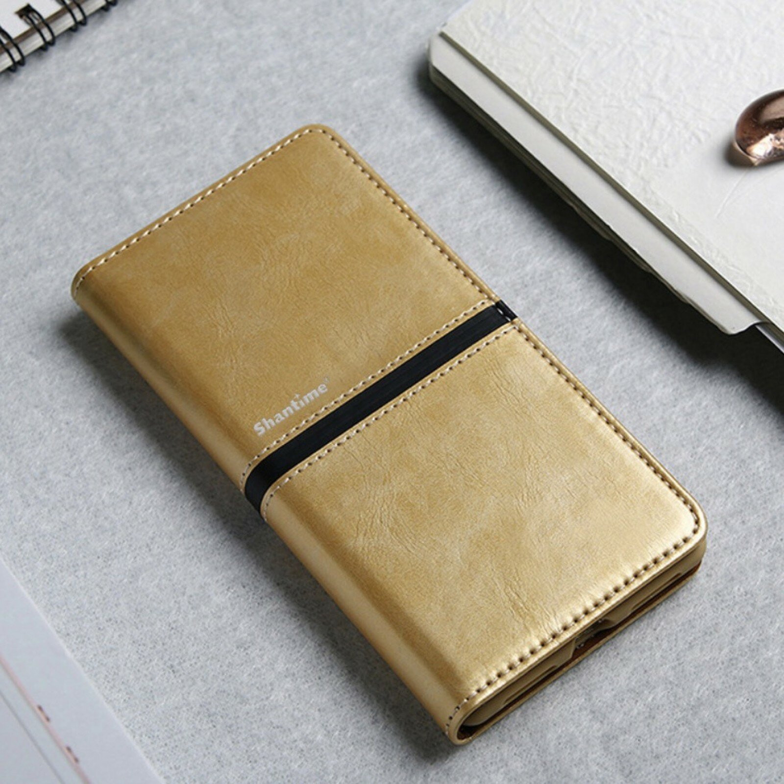 Чехол-книжка Чехол. ру Una Fitto для LeEco Cool1 из водоотталкивающей эко-кожи с металлической основой