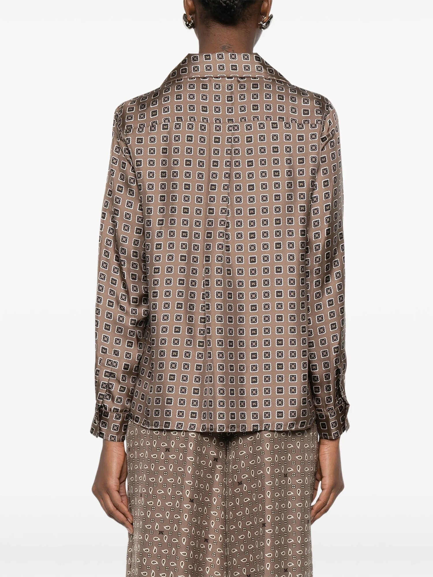 Рубашка Max Mara Disco, размер 42, разноцветный — фото 1