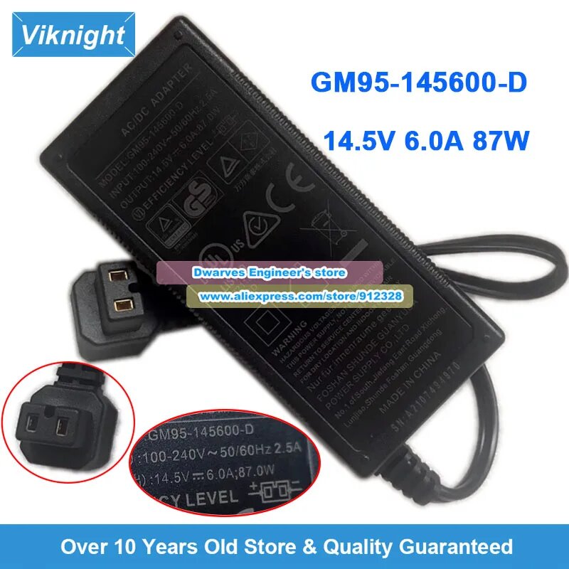 Оригинальный адаптер viknight 14.5В 6А для автомобильного холодильника NO AC Cable