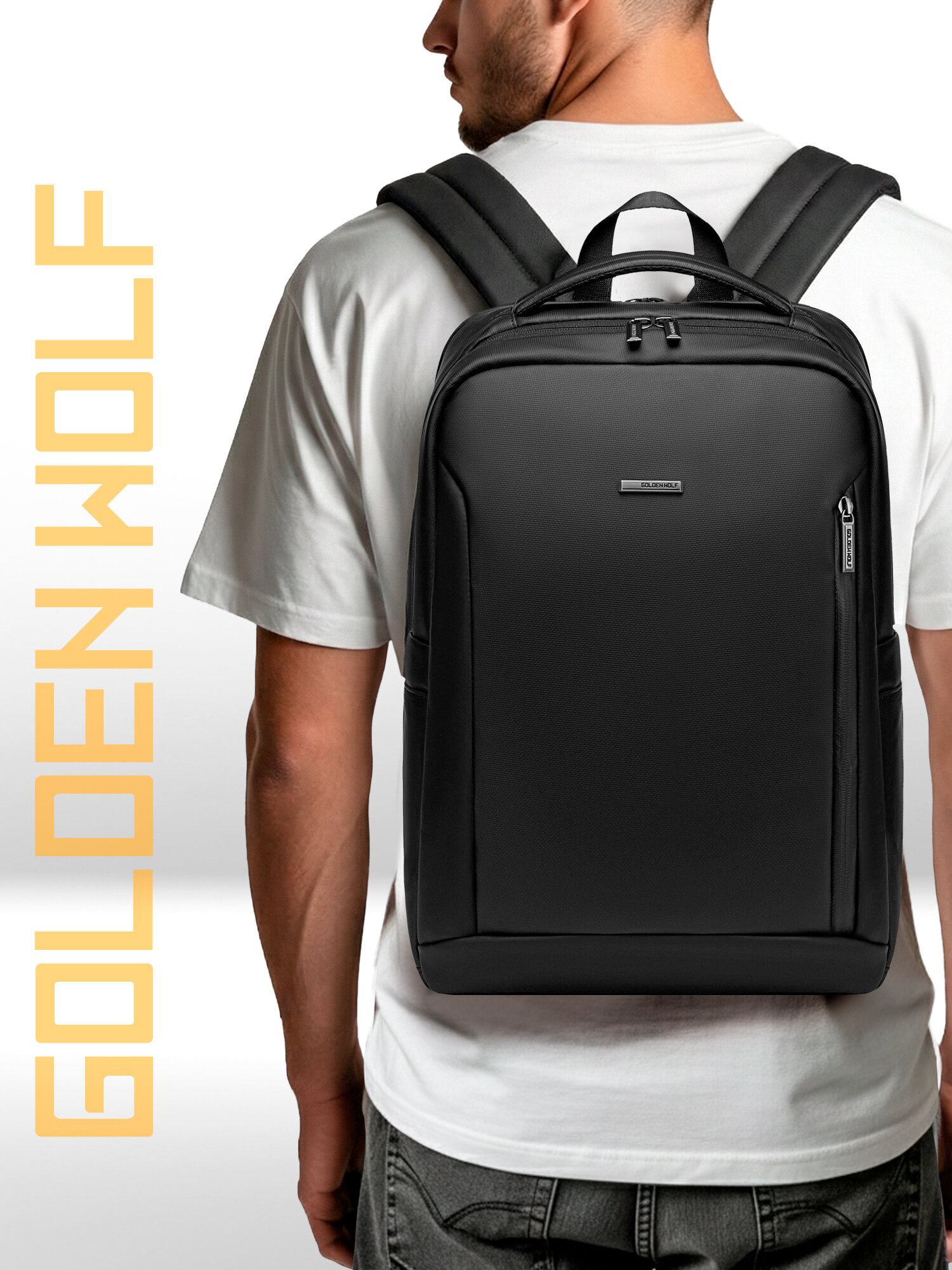 Рюкзак мужской городской GB00731, 17 л, спортивный, ноутбук 15 , ручная кладь, женский для путешествий