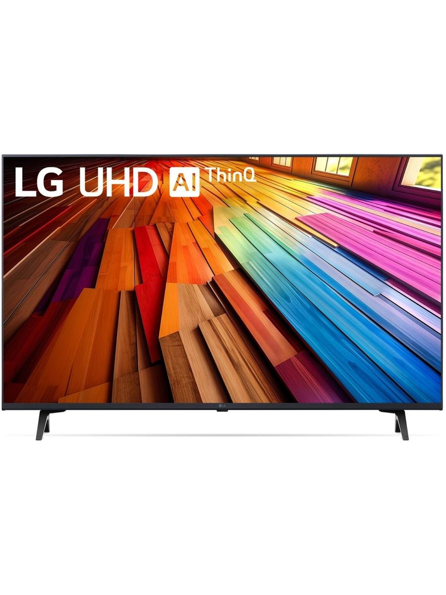 Телевизор LED LG 75" 75UT80006LA. ARUG черный Smart