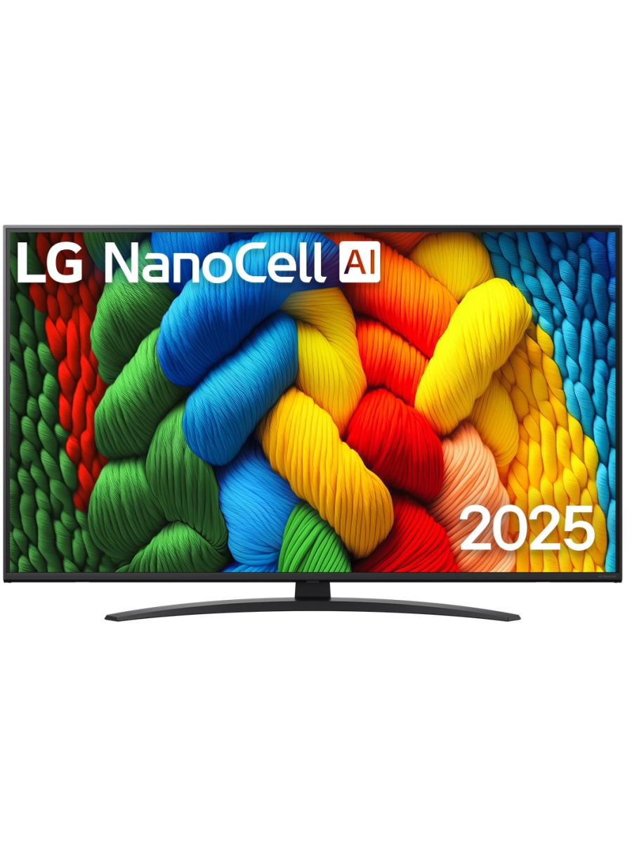Телевизор LG 50NANO81A6A. ARUG 50" NanoCell, 4K Ultra HD, черный, смарт ТВ, WebOS