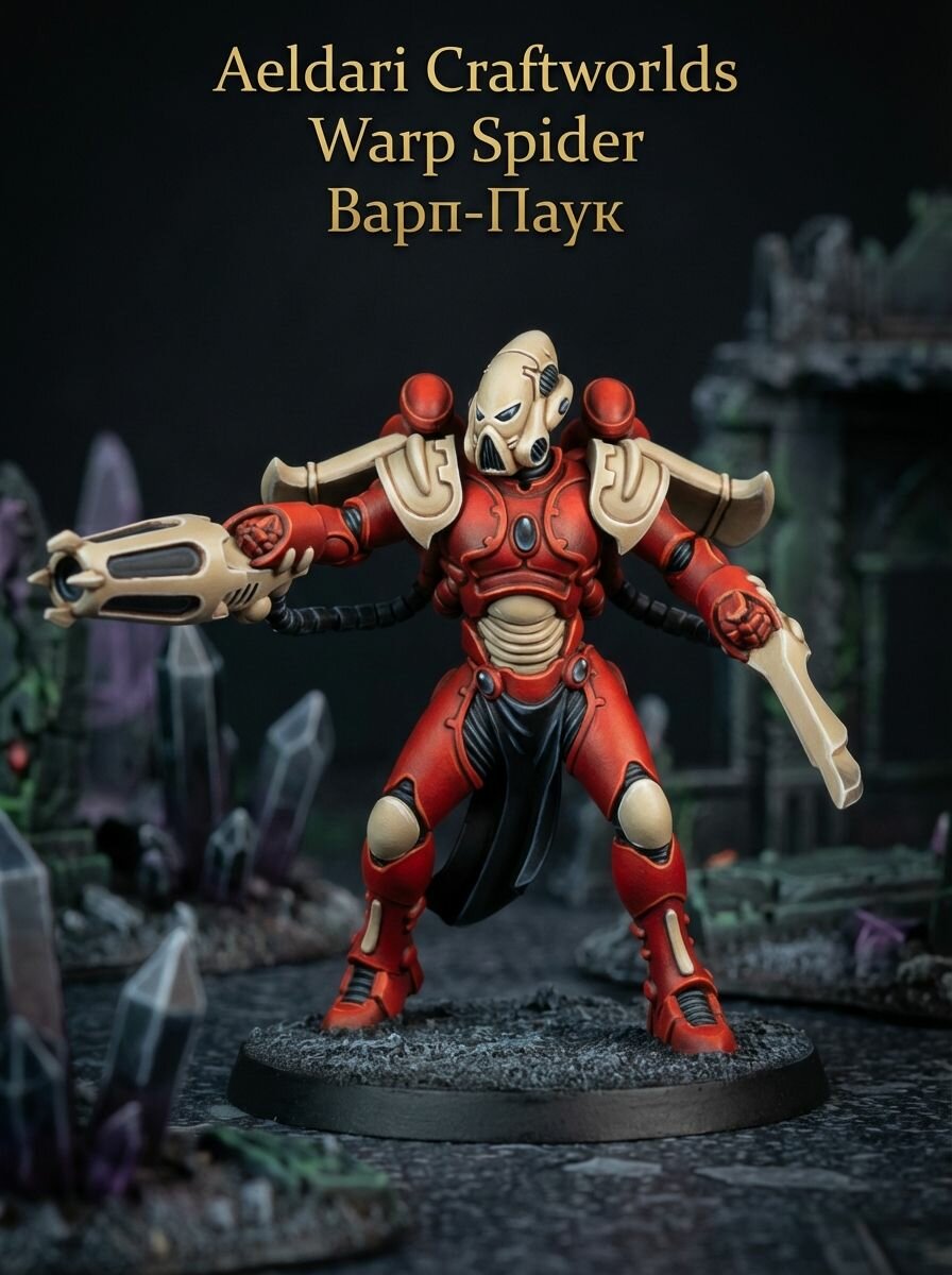 Aeldari Craftworlds Warp Spider Варп-Паук миниатюра