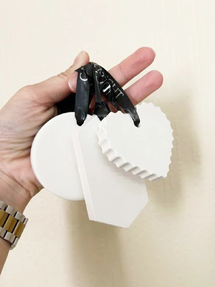 Аромасаше без аромата гипсовые 3 штуки