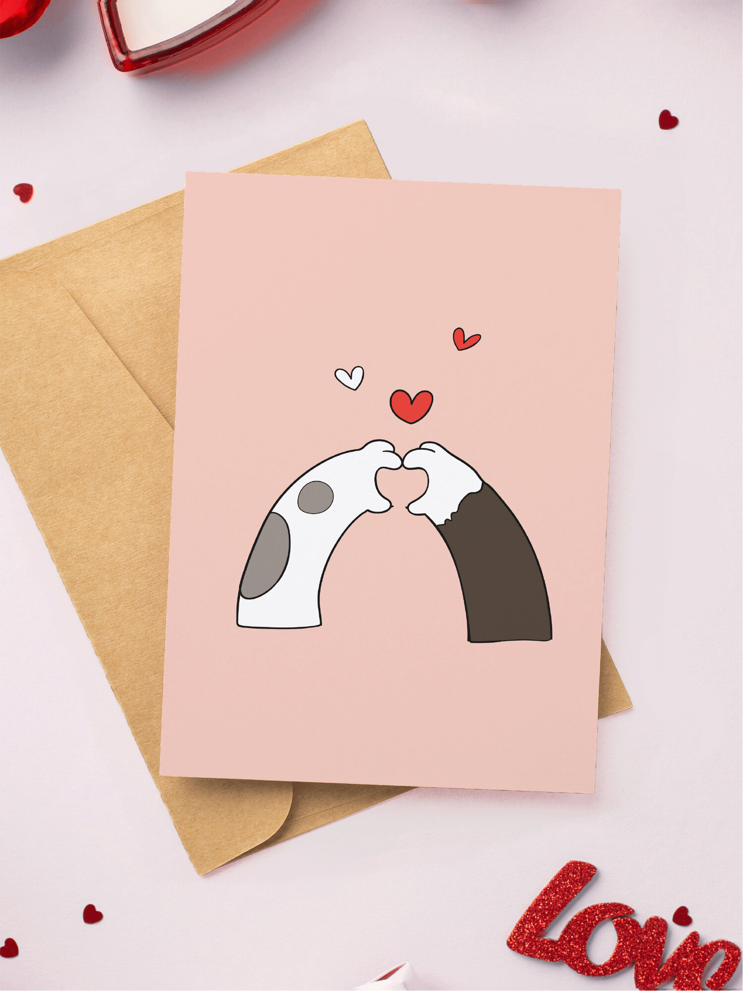 Открытка "Я люблю тебя"