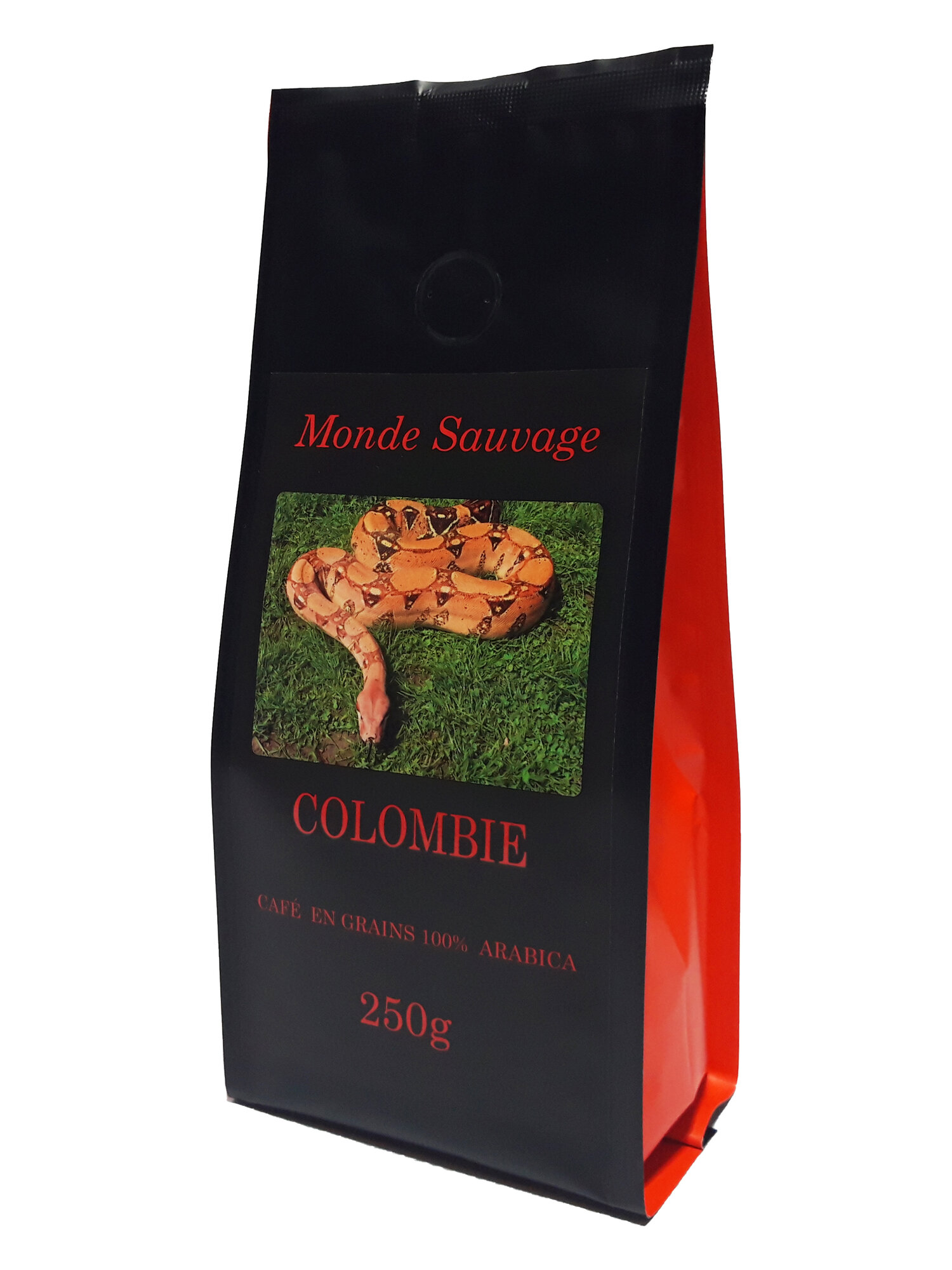 Кофе в зёрнах Монд Саваж Колумбия Супремо 250г