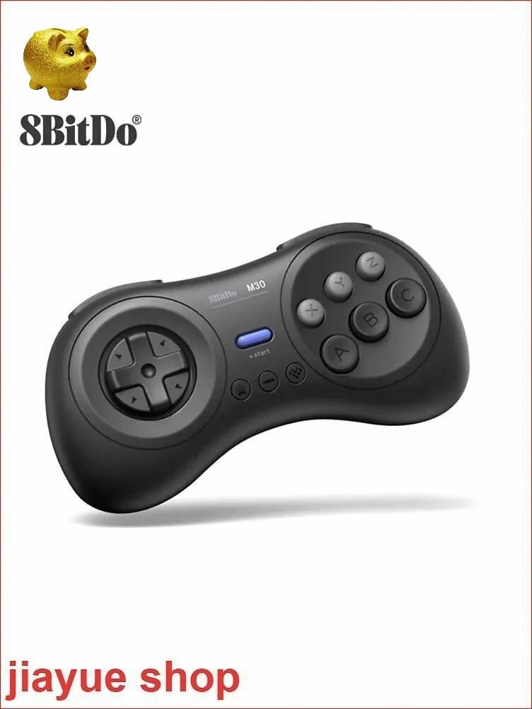 M30 Bluetooth Геймпад Для Nintendo Switch, ПК, MacOS, Steam И Контроллера Android В Стиле Sega Genesis Mega Drive