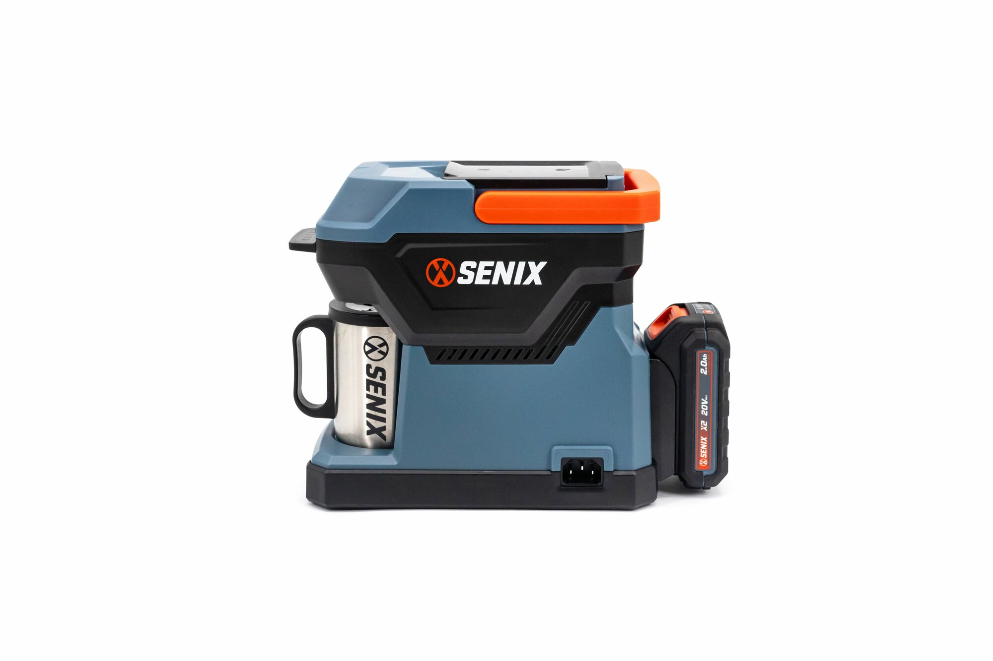 Кофемашина аккумуляторная / сетевая SENIX CMX2-M8-EU-0, серия X2, 20В / 230В электросеть