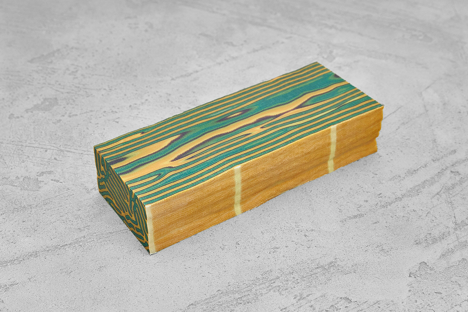 Авторская микарта, блок 134х50х28мм L104