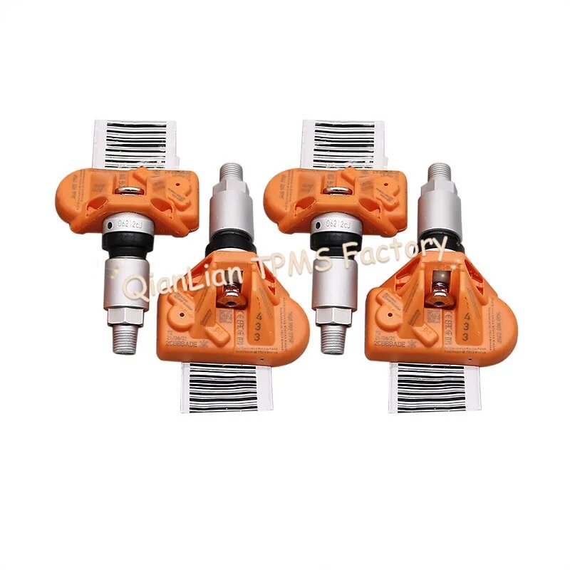 Комплект Из 4 Датчиков TPMS 433 МГц Для Audi Q7 Q5 Q3 A8 A7 A6 A3 R8 RS3 RS4 RS5 SQ5 TFSI A8 (4N D5)