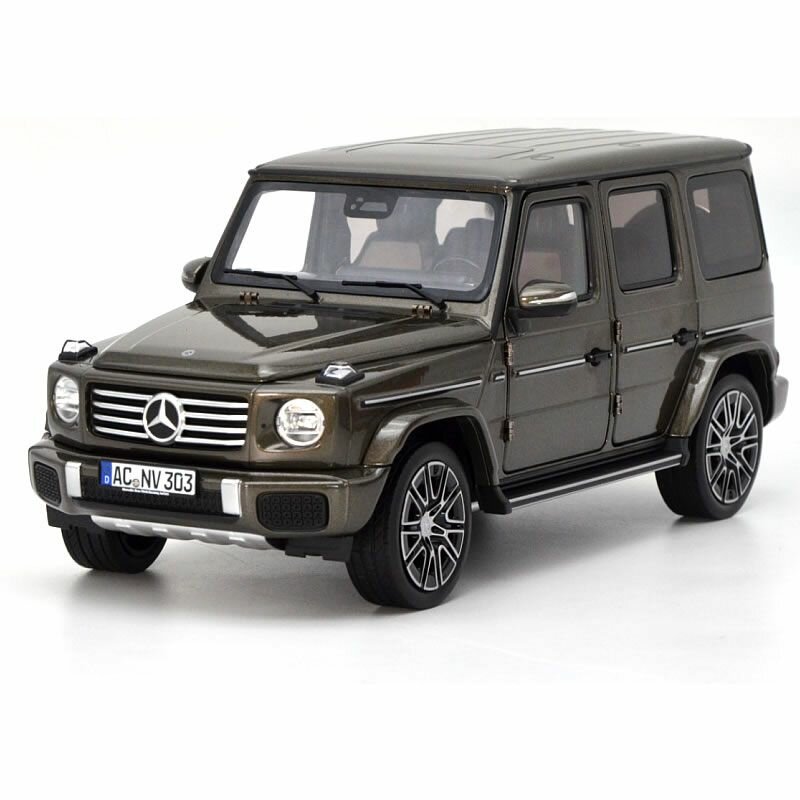 Модель автомобиля NOREV 1:18 2024 Mercedes-Benz G500 Big G из сплава, статическая
