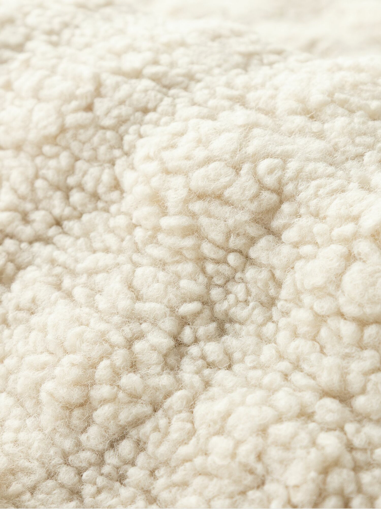 Ковер Askona Home / Аскона Lamb Bubble 120x170 white — фото 1