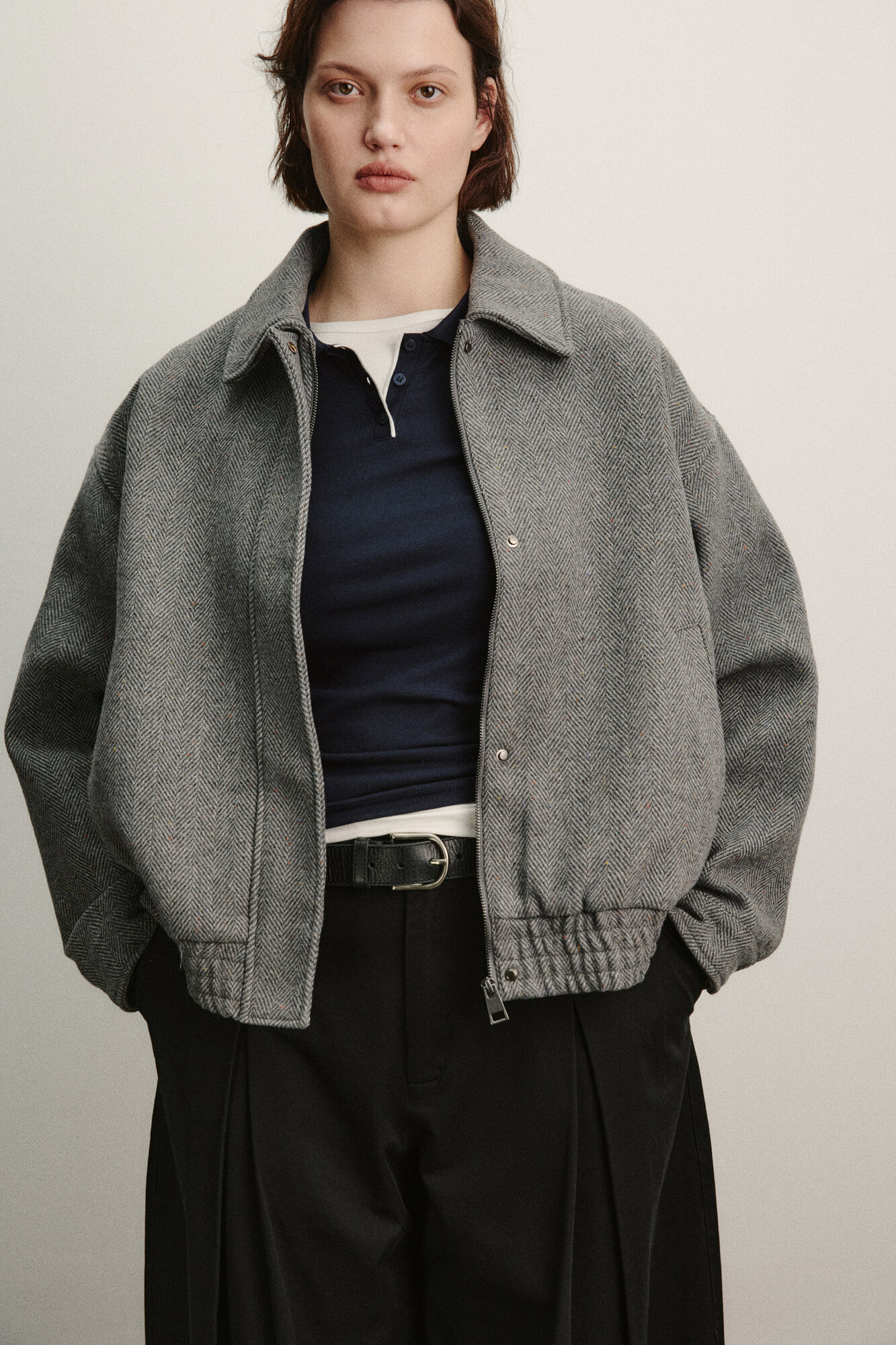 Бомбер plus size