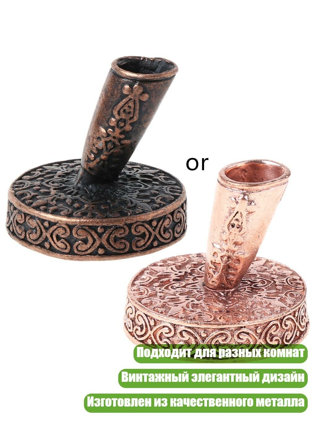 Винтажный металлический держатель для перьевого пера, Древняя красная медь