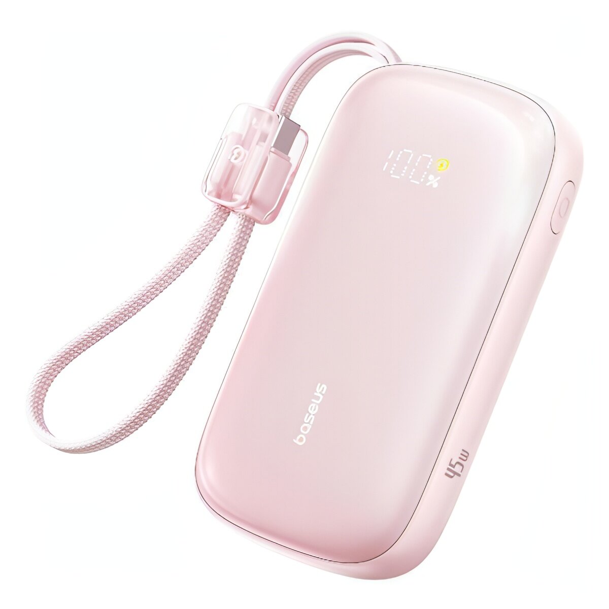 Внешний аккумулятор Baseus EnerFill FC21 Qpow 3 Ultra 20000mAh 45W Nebula розовый