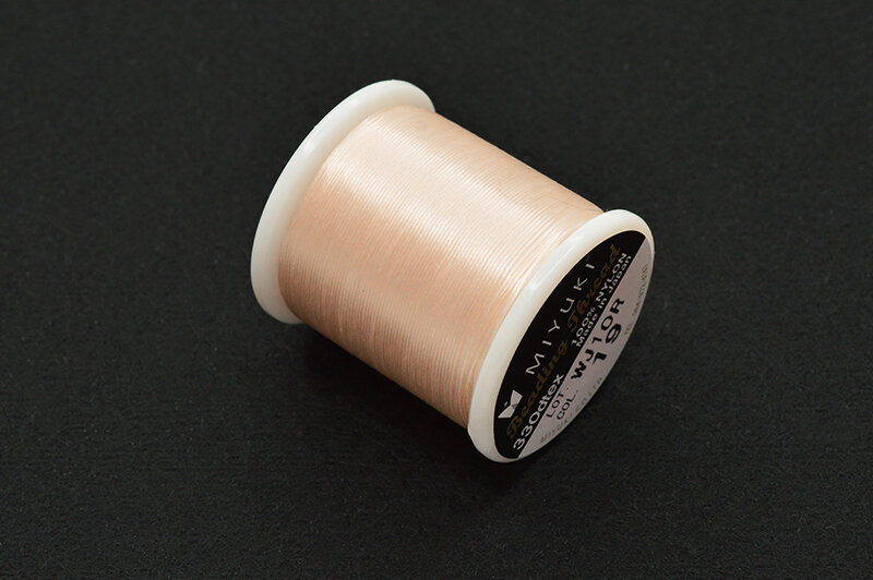 Нить для бисера Miyuki Beading Thread, длина 50 м, цвет 19 цветок персика, нейлон, 1030-271, 1шт