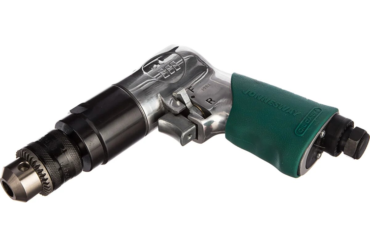 Пневмодрель Jonnesway JAD-6234, патро 1/10 мм, 1800 об/мин, 113 л/мин.