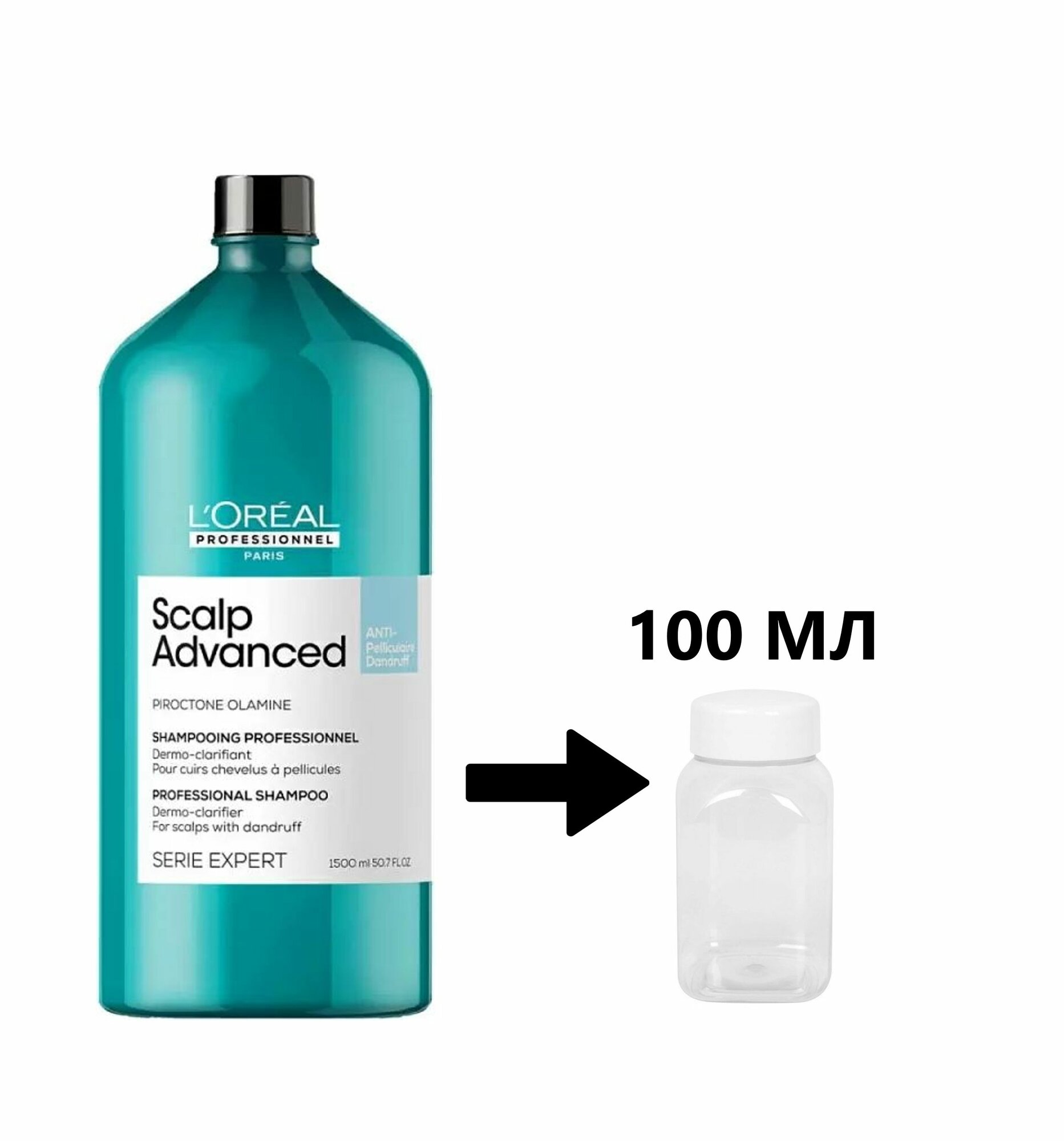 Loreal Scalp Advanced против перхоти Шампунь 100мл
