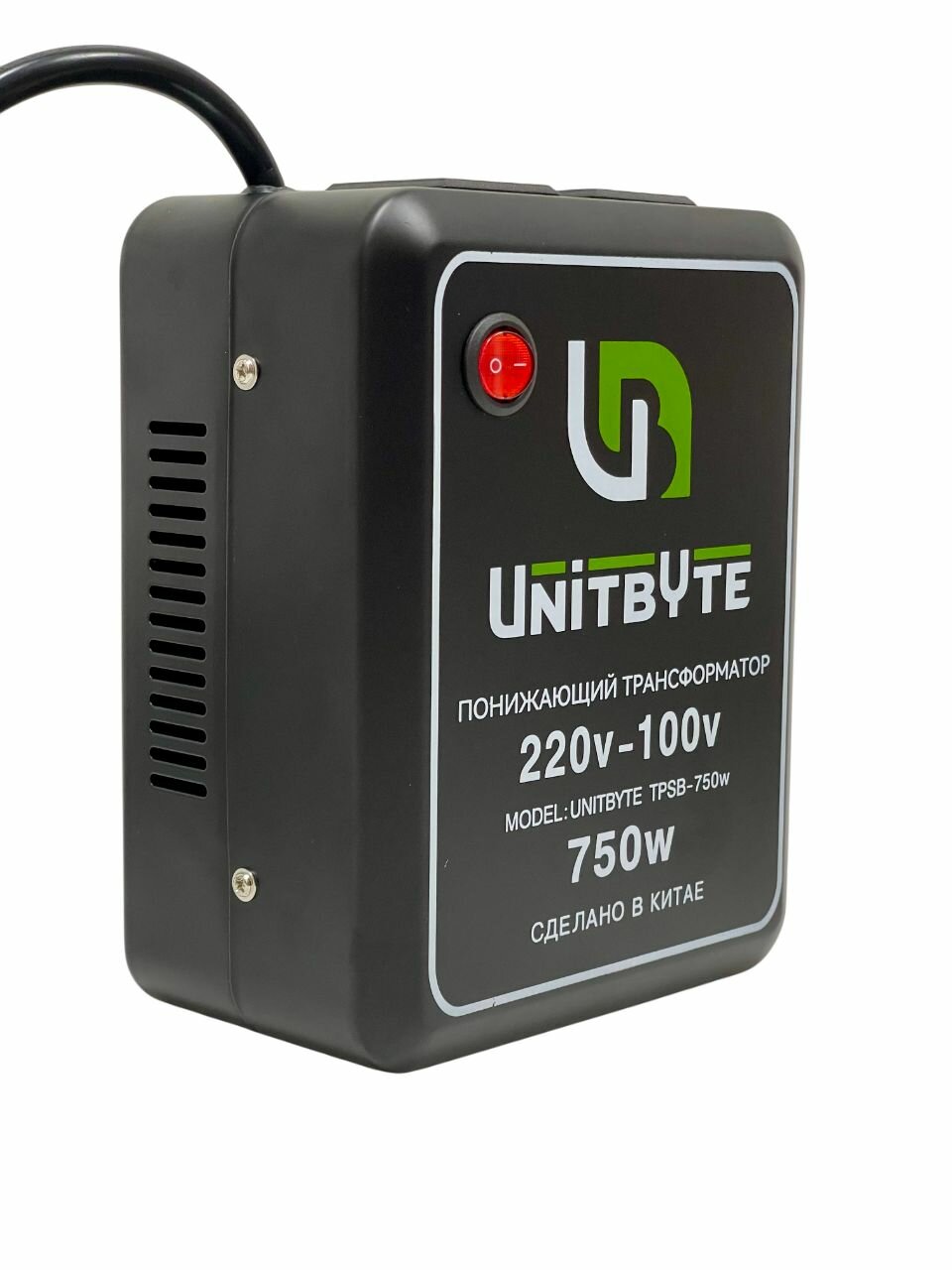 Понижающий трансформатор 220v-100v/750w/TM — фото 1