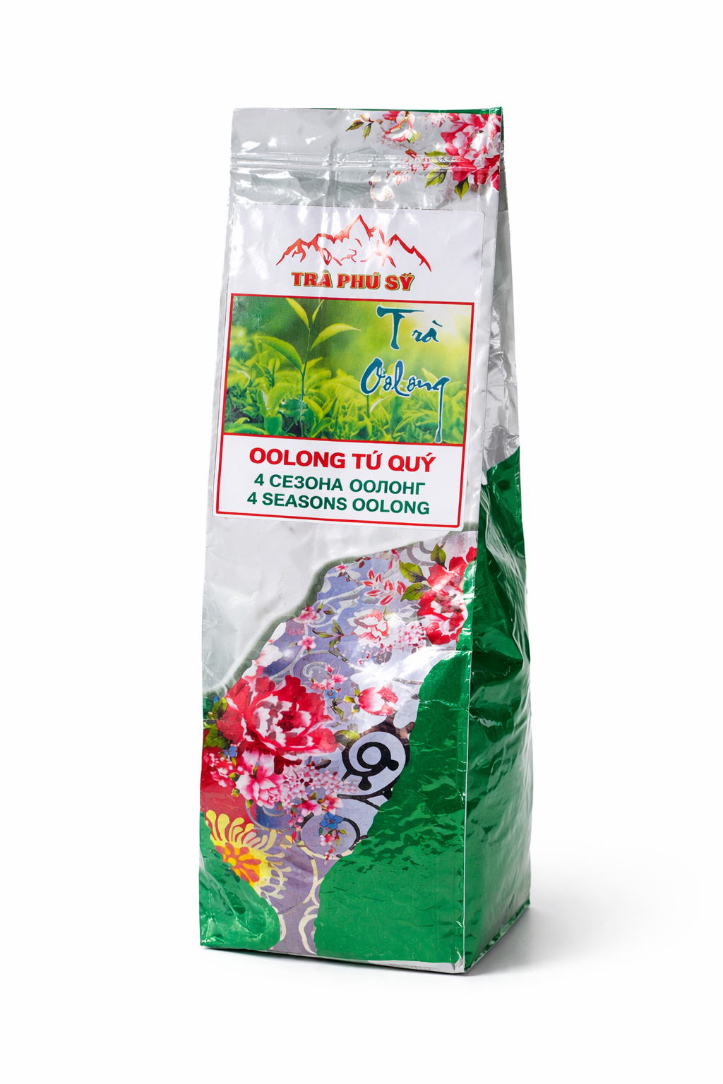 Вьетнамский чай Улун 4 сезона Oolong Tu Quy Tra Psu листовой, 200г.