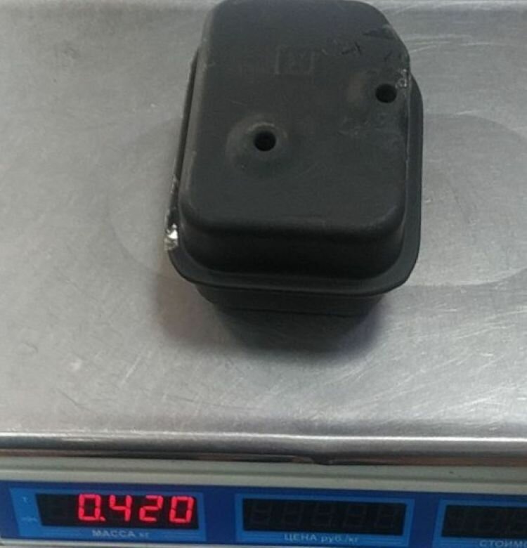 Глушитель двигателя бензинового вертикального 2 отверстия 40мм LIFAN 1P60FV-C 61 64 65 GCV135 160 190