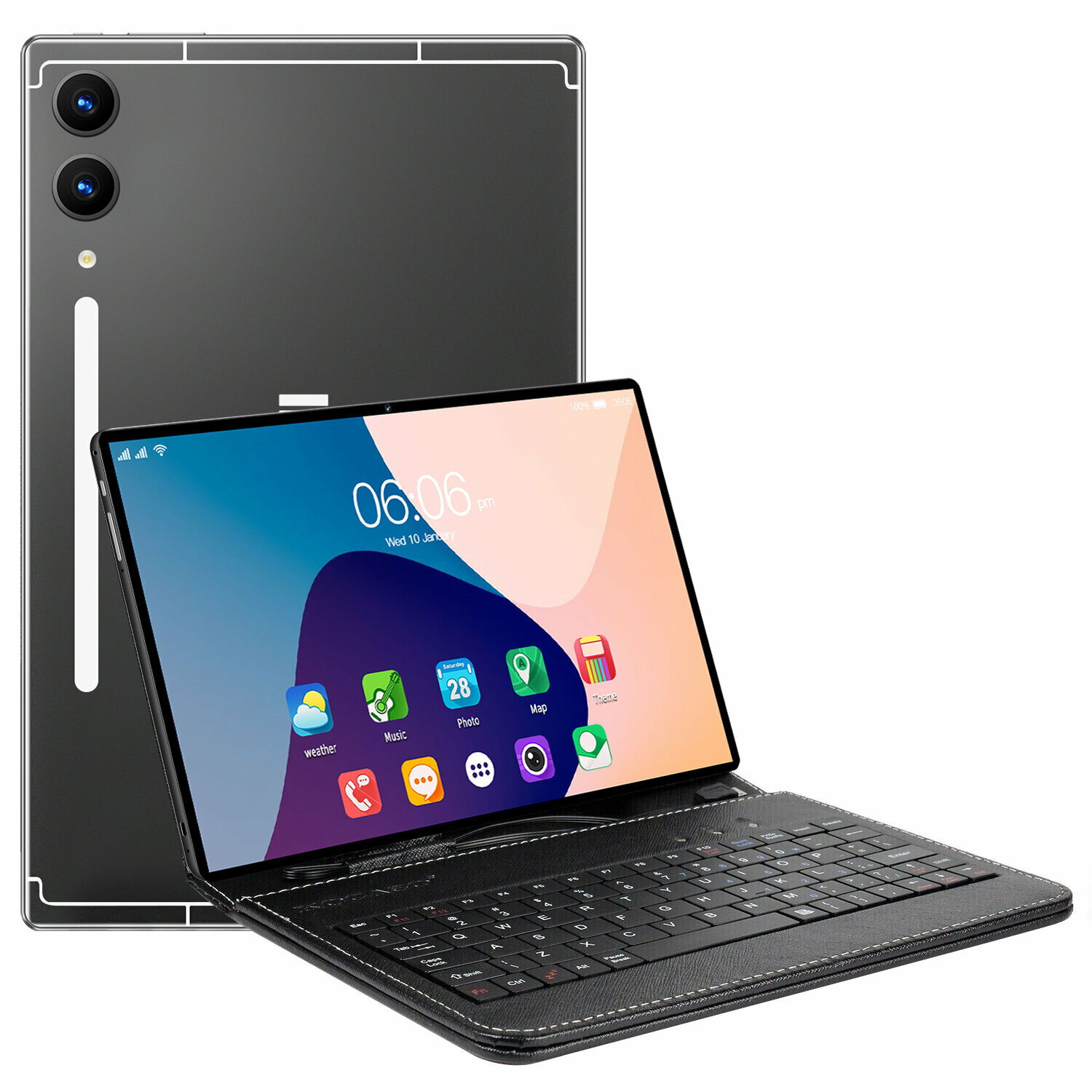 Игровой планшет S10 Ultra, с клавиатурой, мышью, 2 SIM-карты, Android 13, 16ГБ/1ТБ