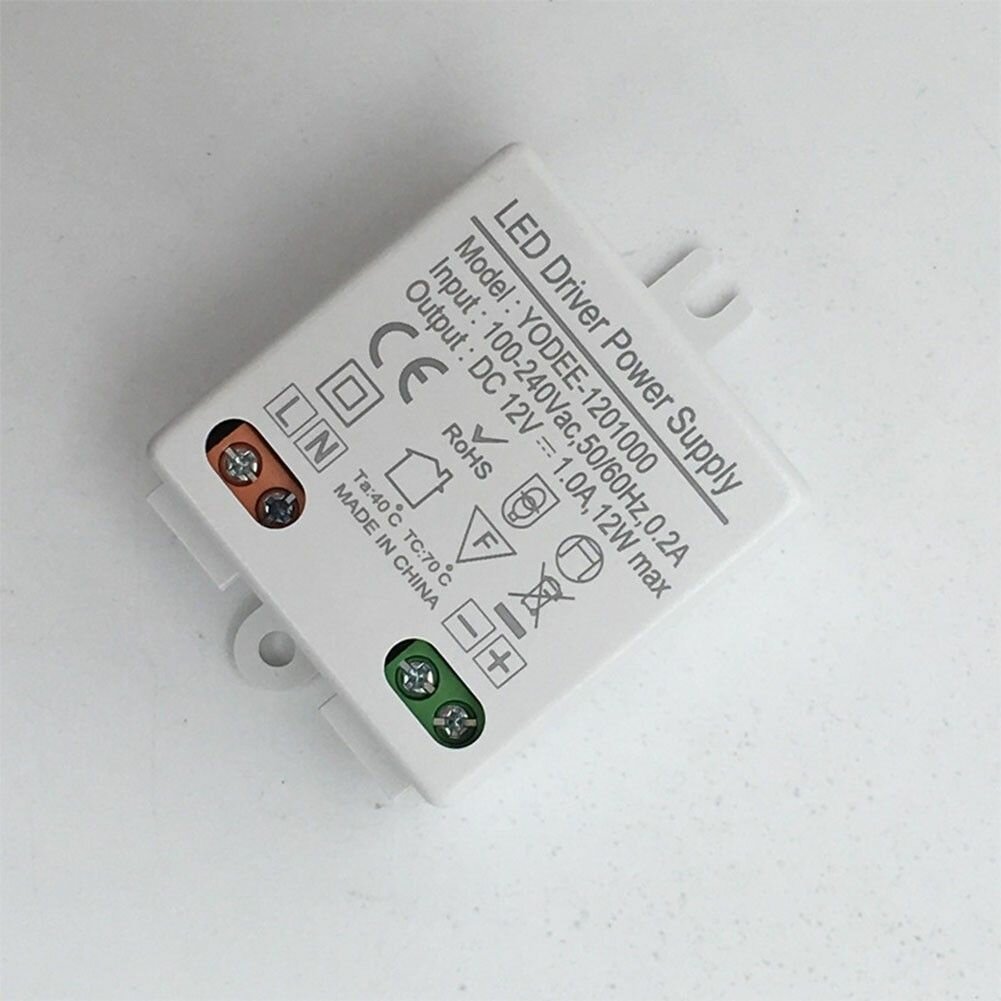 Индикатор постоянного напряжения для источника питания DC12V12W Источник питания привода AC-DC Выход постоянного тока