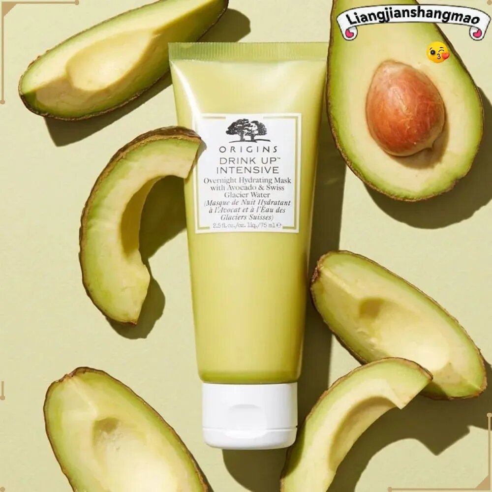 Origins Drink Up Intensive Overnight Hydrating Mask with Avocado & Swiss Glacier Water 75ml Маска для всех типов кожи