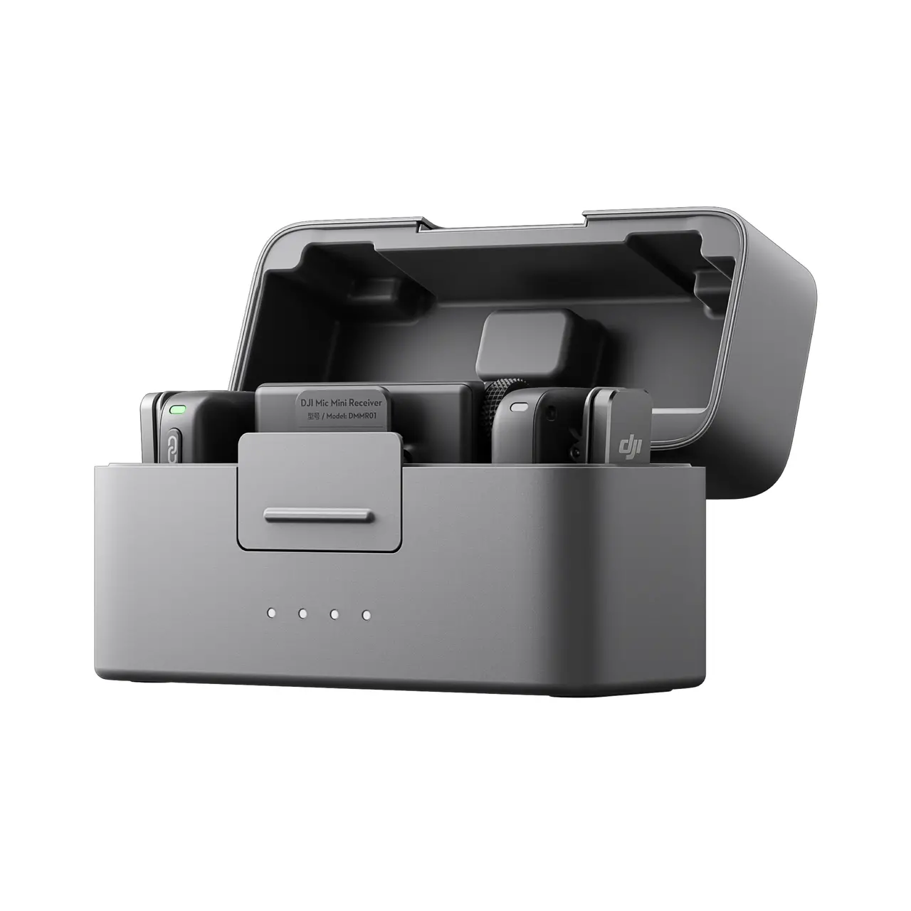 Беспроводной микрофон DJI Mic Mini (2 TX + 1 RX + Charging Case) беспроводной, черный（Оригинал - Новые）