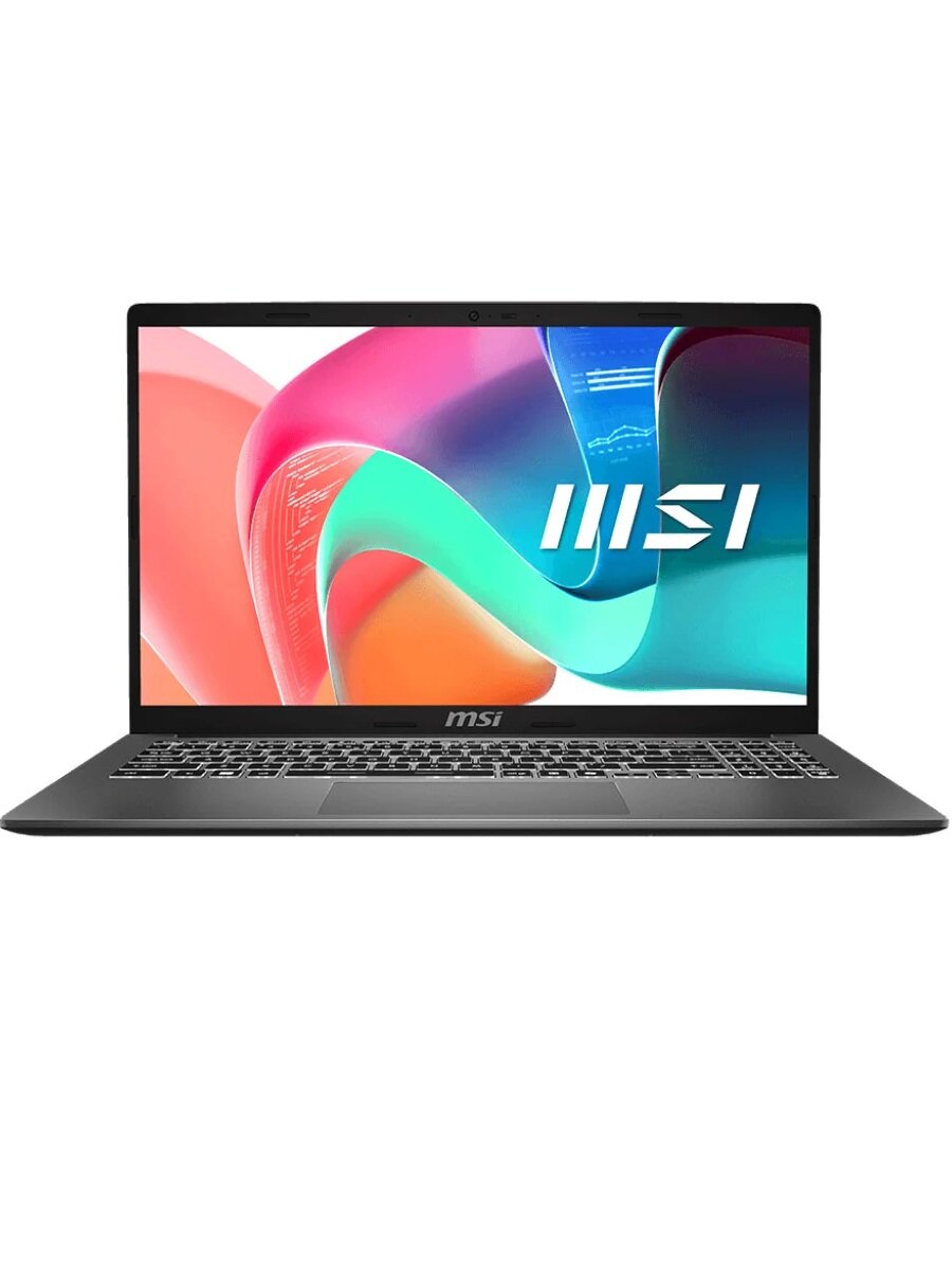 Ноутбук MSI Modern 15 F1MG платиновый серый 15.6" Intel Core i5‑1240U 16Гб/SSD 1Тб Intel Graphics Win 11P