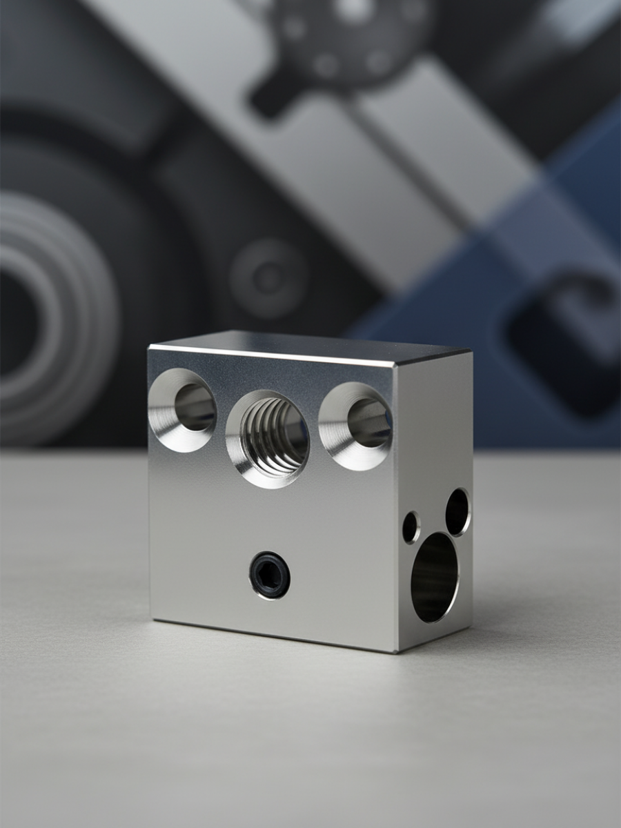 Нагревательный блок CR10 медный для термокапсулы