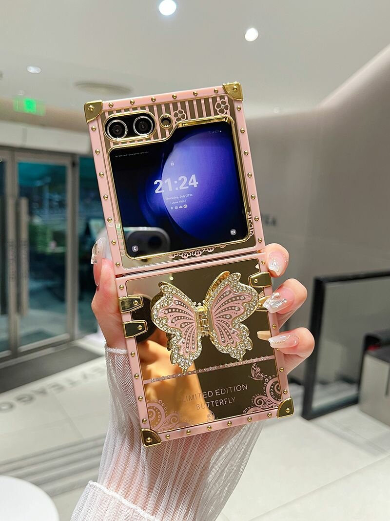 Чехол для Samsung Galaxy Z Flip 5 / Samsung Z Flip5 / Самсунг Галакси Зед Флип 5 складной телефон раскладушка