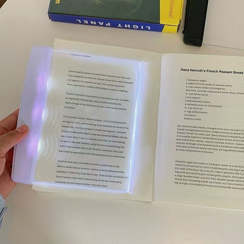 Беспроводной led светильник - страница для чтения книг（белый）