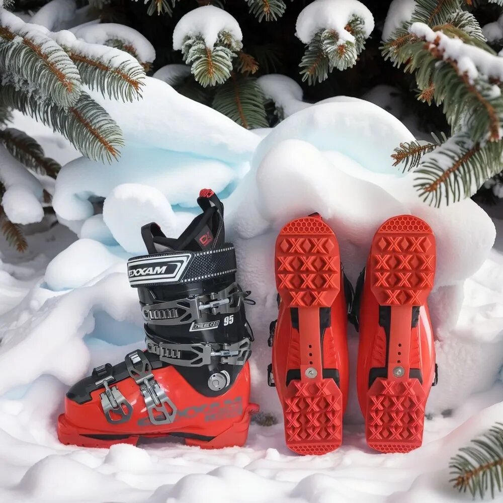 Аксессуары для лыж и сноубордов Ski Boot Traction, резиновые накладки для горнолыжных ботинок