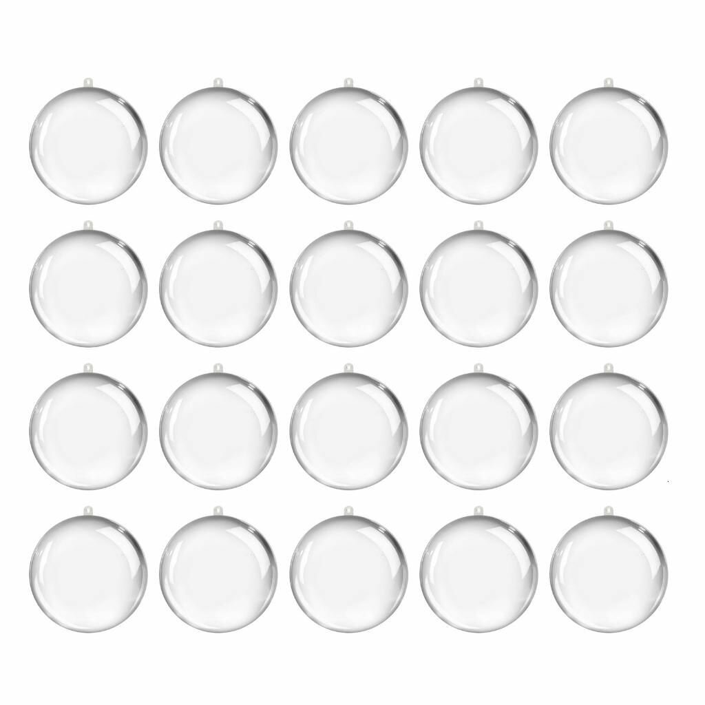 1 упаковка по 20 штук, пластиковый шарик, круглый шарик, полый шарик-10 см