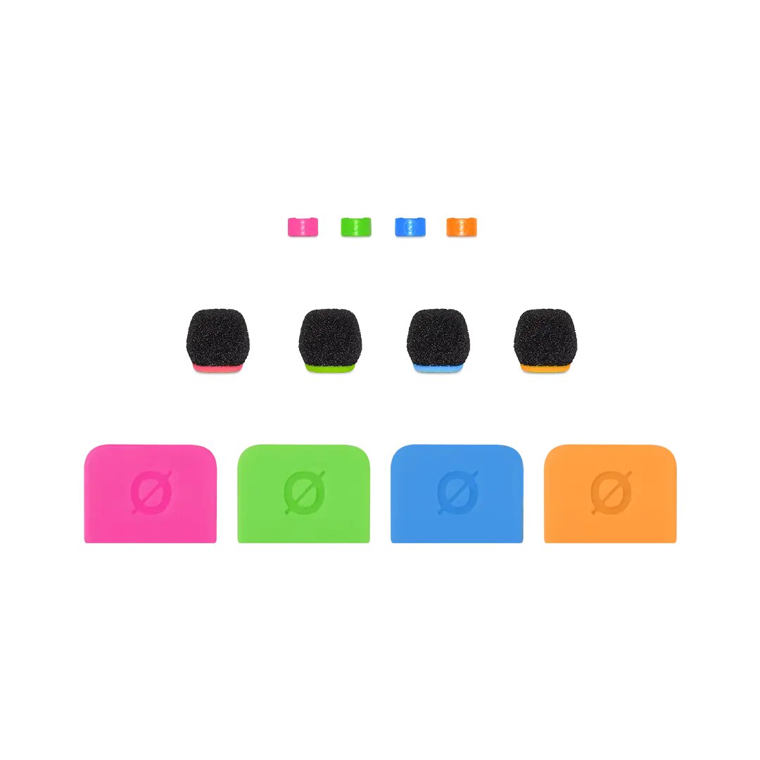 Ветрозащита для микрофона RODE COLORS3 для Lavalier II (набор, цветная идентификация)