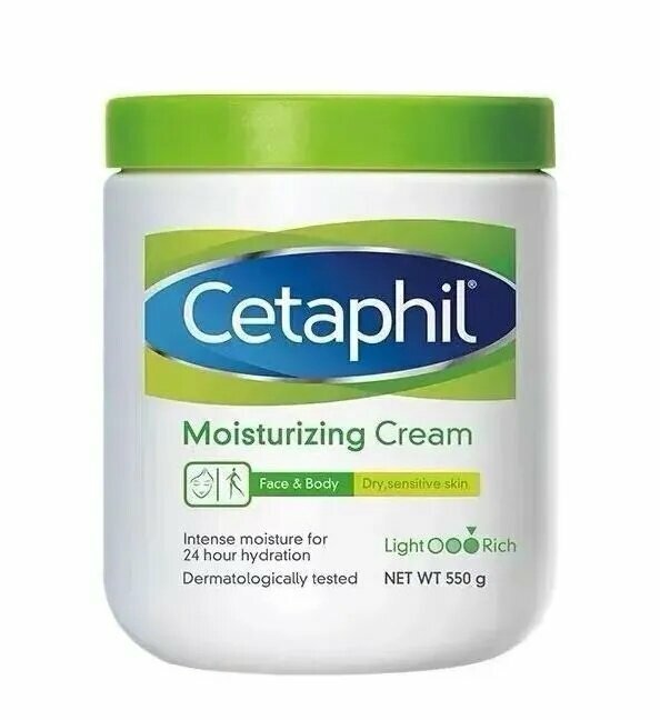Cetaphil Moisturizing Cream крем для тела увлажняющий 550 г