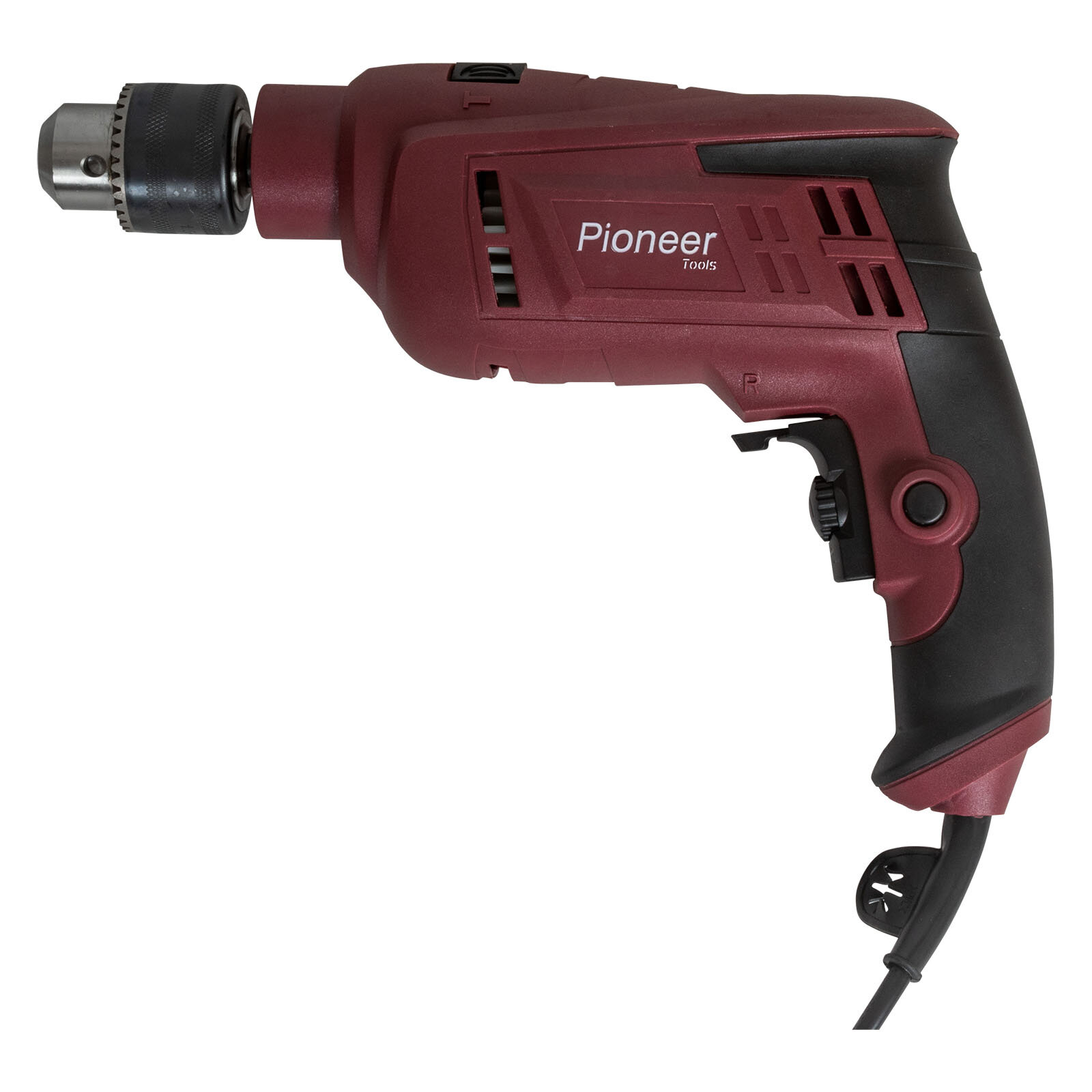 Дрель PIONEER EID-M850-01C, 850 Вт, 1 скорость, ударная, кейс — фото 1