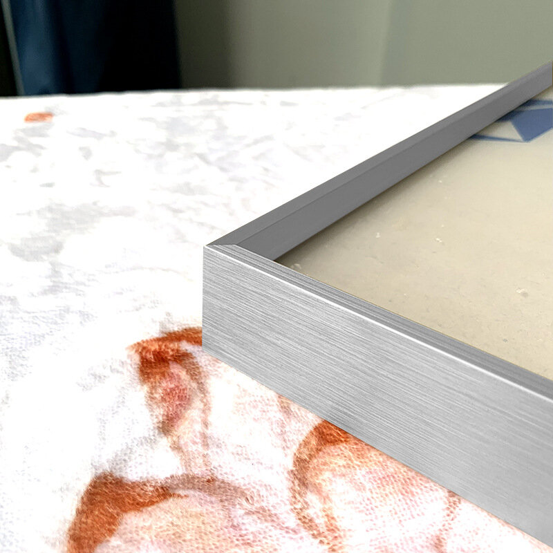 Рамка для алмазной вышивки, рамка для алмазной живописи, рамка из алюминиевого сплава со стеклом, рамка для вышивки крестом для самостоятельной сборки.