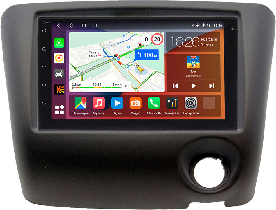 Штатная магнитола Toyota Vitz (P10) 1999-2005 Canbox H-Line 4479-RP-TYVT1XB-180 Android 10 (4G-SIM, 8/128, DSP, QLed)