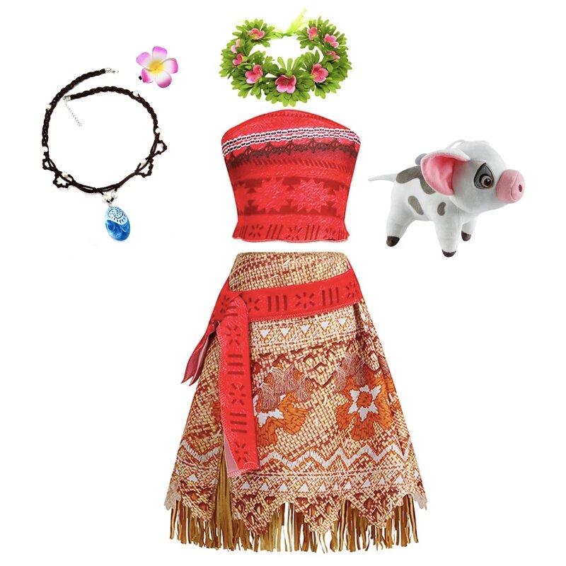 Платье Disney Moana для девочек 11-12Y (Size 160), Dress Suit3